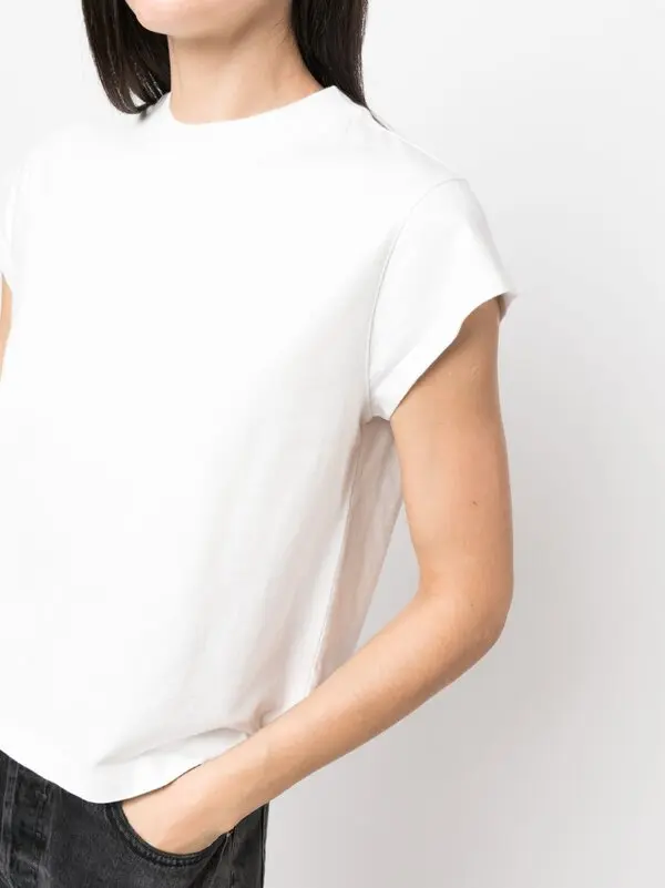 AGOLDE Crew Neck Short-sleeve T-shirt - White