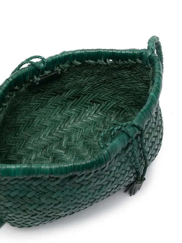 Dragon Diffusion Small Grace Leather Basket Bag