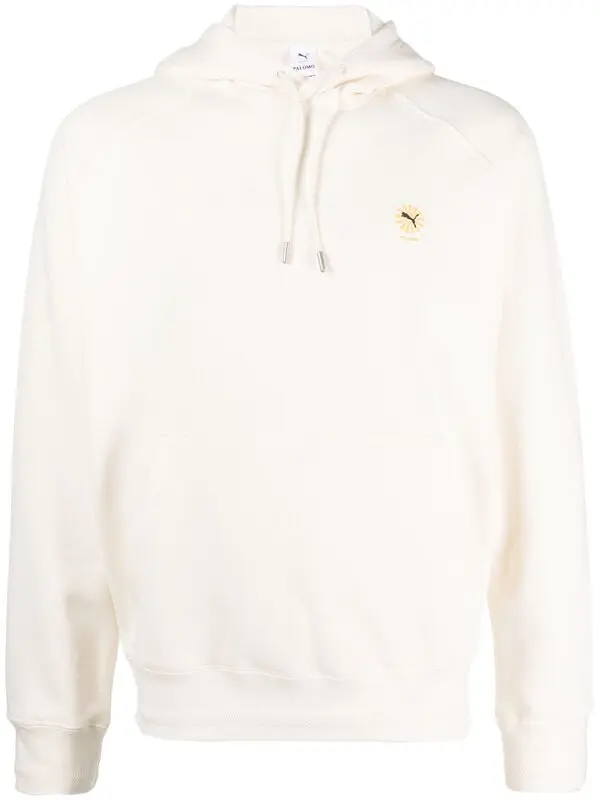PUMA Slogan-print Drawstring Hoodie