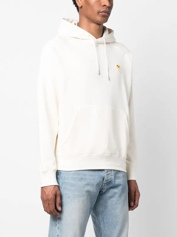 PUMA Slogan-print Drawstring Hoodie