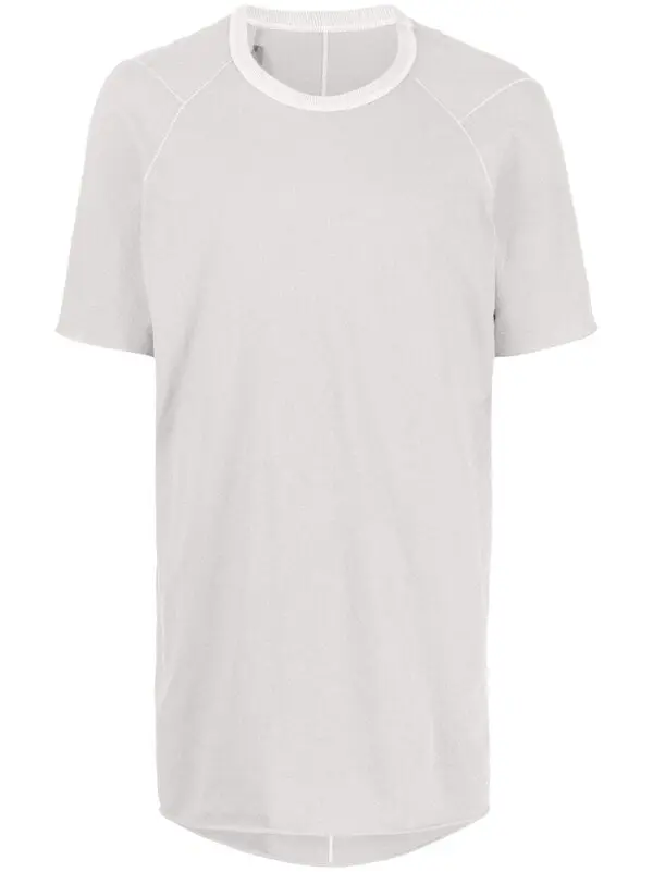 Boris Bidjan Saberi Round Neck Longline T-shirt