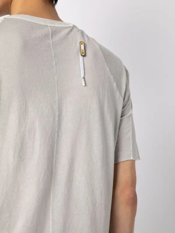 Boris Bidjan Saberi Round Neck Longline T-shirt