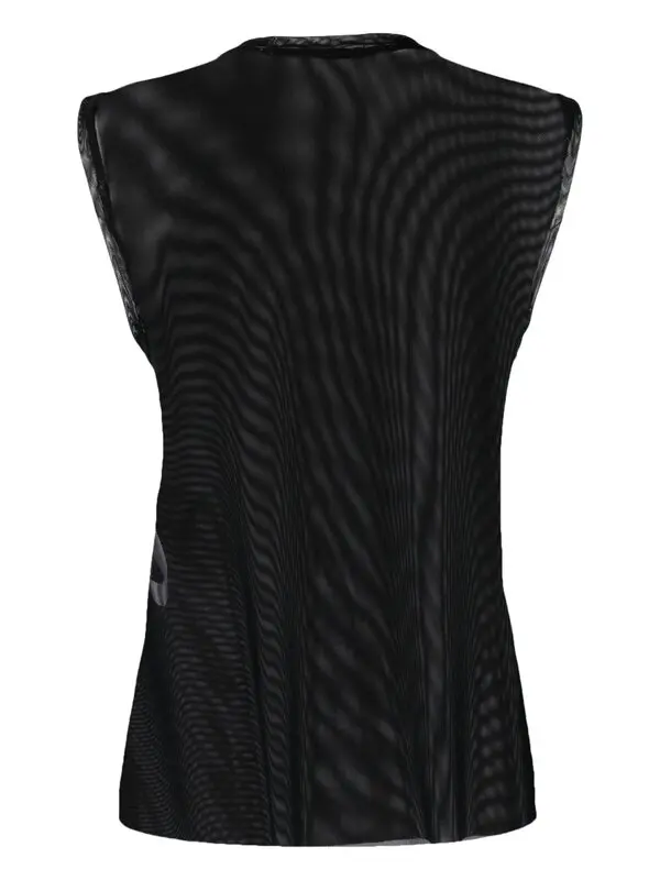 TELA Crew Neck Sleeveless Top