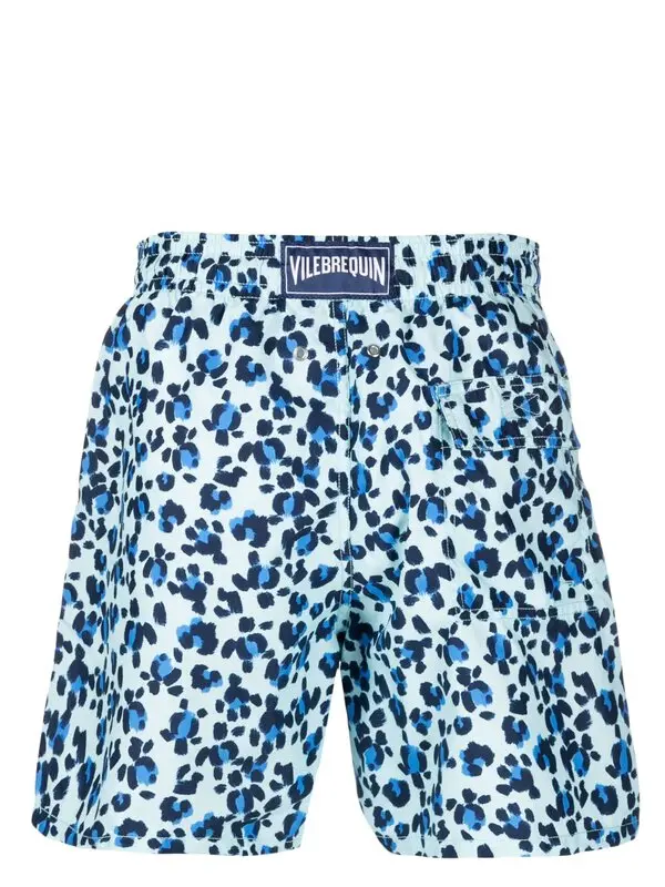 Vilebrequin Abstract-pattern Swim Shorts
