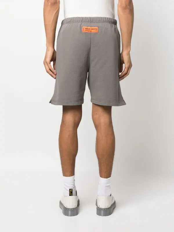 Heron Preston Logo-print Track Shorts - Grey