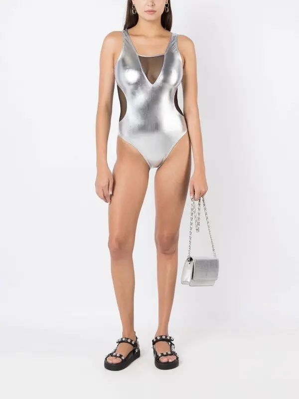BRIGITTE Metallic One-piece Swimsuit