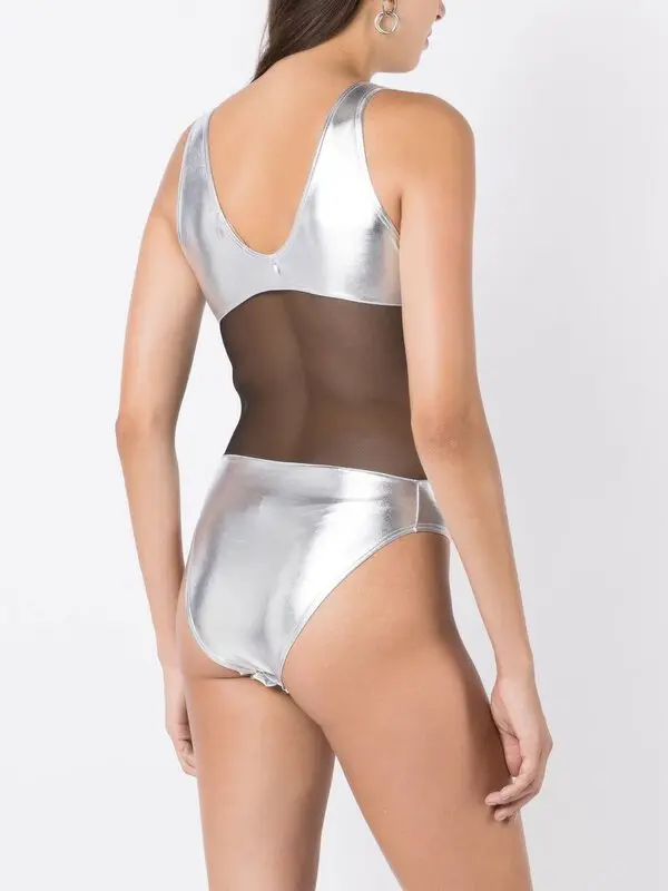 BRIGITTE Metallic One-piece Swimsuit
