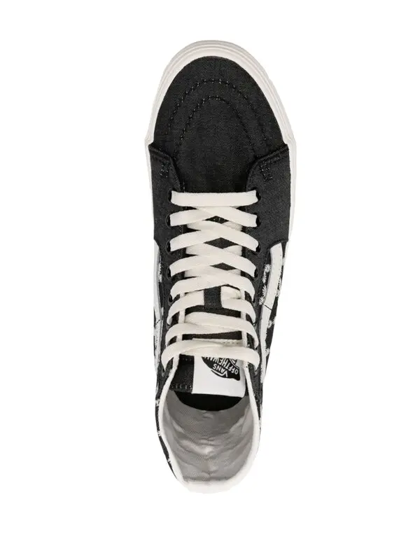 VANS Sk8-hi Embroidered Platform Sneakers