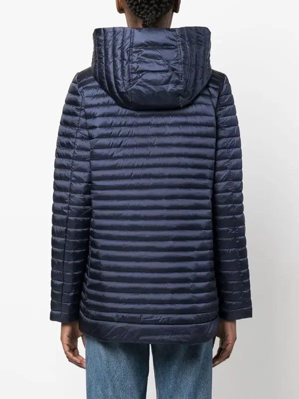SAVE THE DUCK Iris Removable-hood Coat - Blue