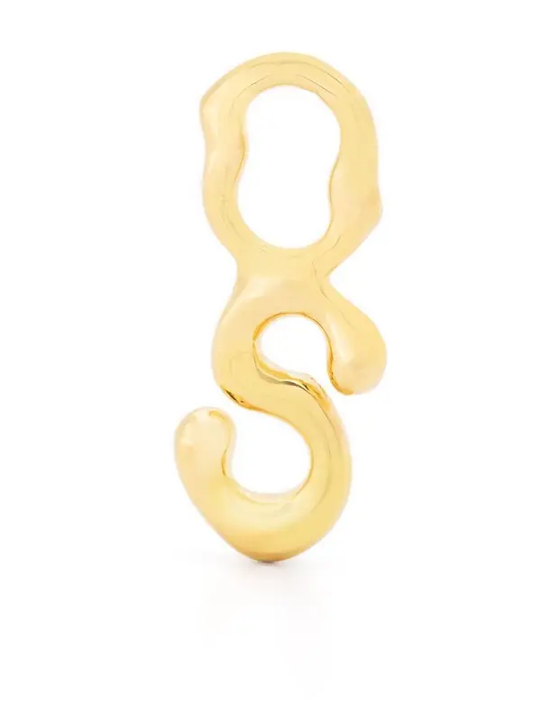 MARIA BLACK Fluent Letter S Charm - Gold