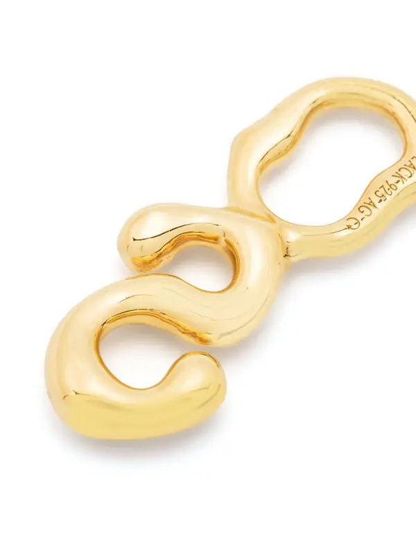MARIA BLACK Fluent Letter S Charm