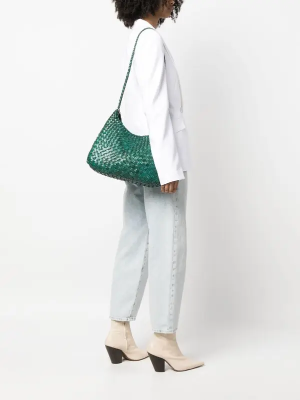 Dragon Diffusion Santa Croce Leather Shoulder Bag