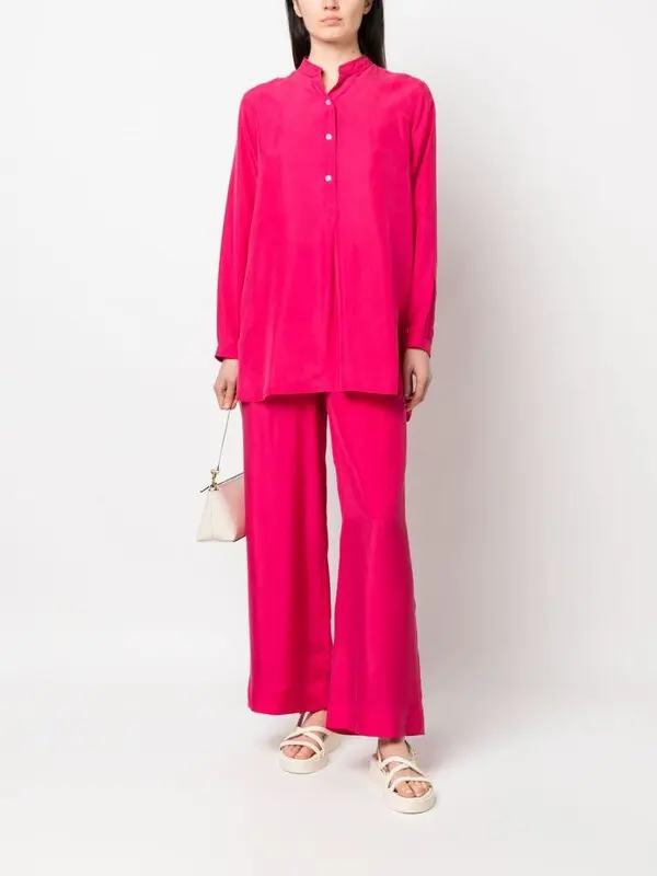 P.a.r.o.s.h Wide-leg Silk Trousers