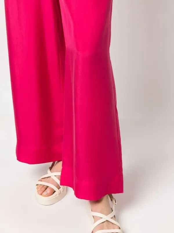 P.a.r.o.s.h Wide-leg Silk Trousers