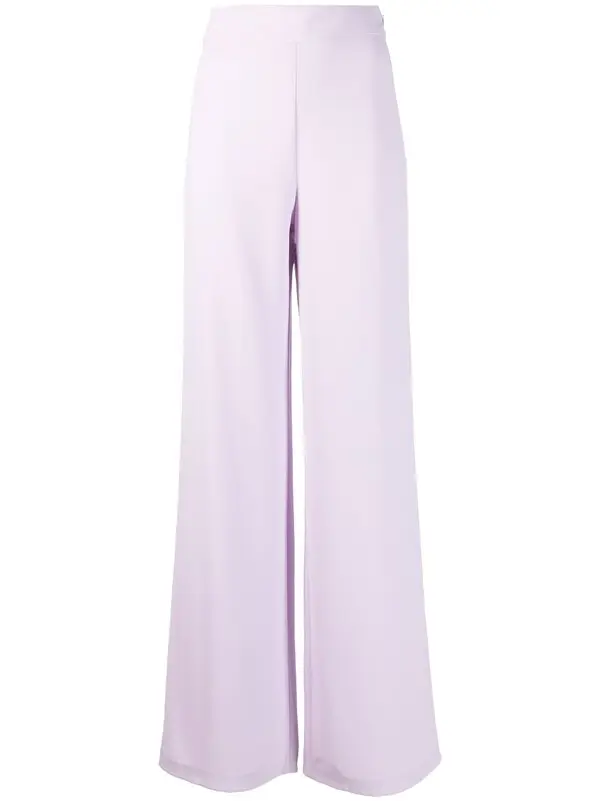 Amen Wide-leg High-waisted Trousers