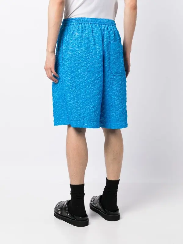 TOGA VIRILIS Textured Knee-length Shorts
