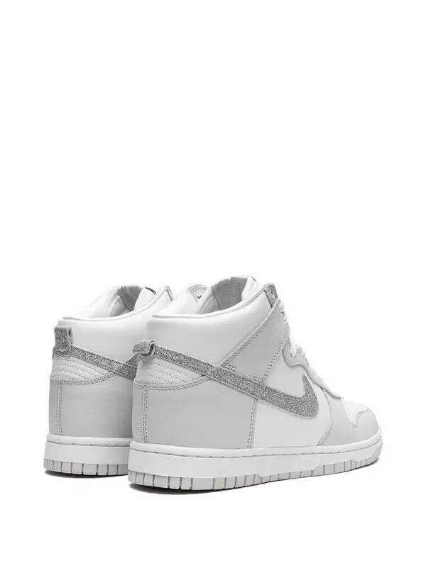 Nike Dunk High Sneakers - 100white/metallic Silver