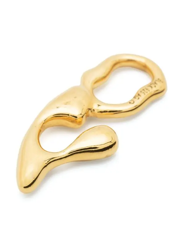 MARIA BLACK Fluent Letter V Charm
