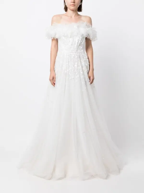 Jenny Packham Angel Eyes Maxi Dress