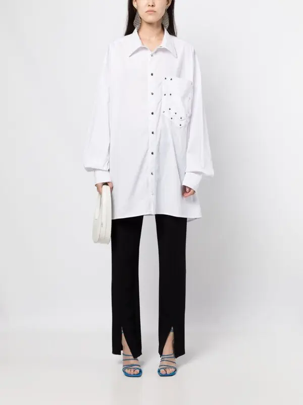 WEINSANTO Studded Cotton Shirt