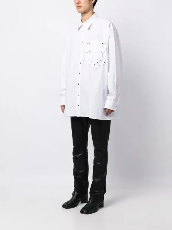 WEINSANTO Studded Cotton Shirt