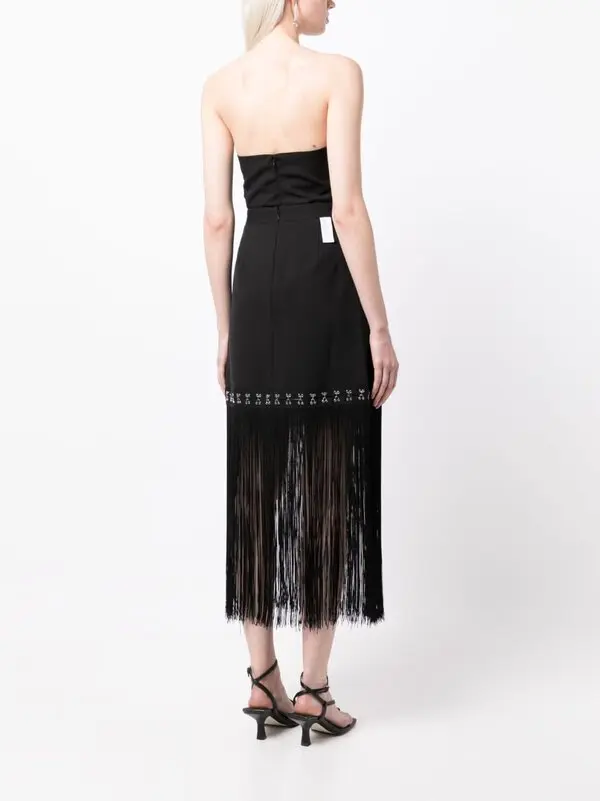 Rokh Slim-cut Paneled Bodysuit