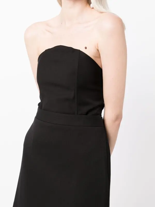 Rokh Slim-cut Paneled Bodysuit