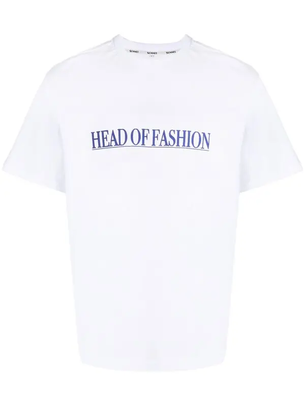 Sunnei Logo-patch Cotton T-shirt