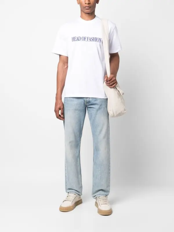Sunnei Logo-patch Cotton T-shirt