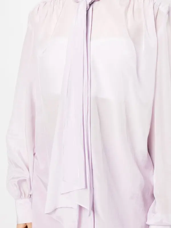 SYSTEM Semi-sheer Blouse