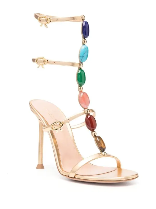 GIANVITO ROSSI Shanti 105mm Gladiator Sandals