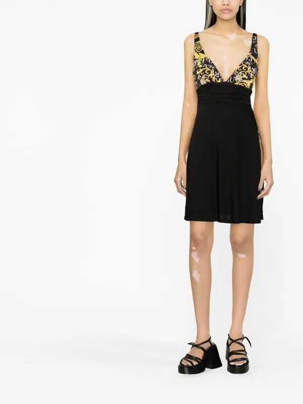 Versace Logo-print Minidress