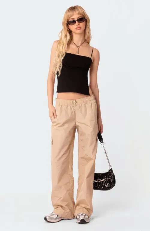 EDIKTED Jinx Open Back Camisole - Black