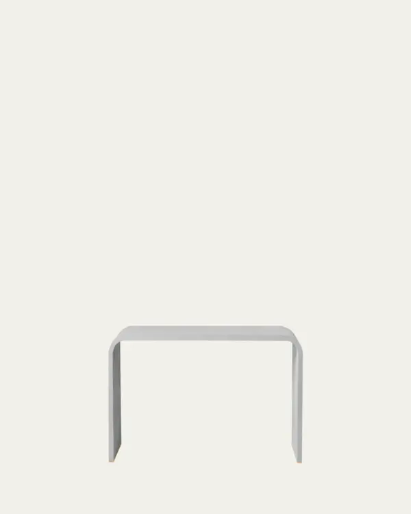 Aerin Faux Shagreen Console Table