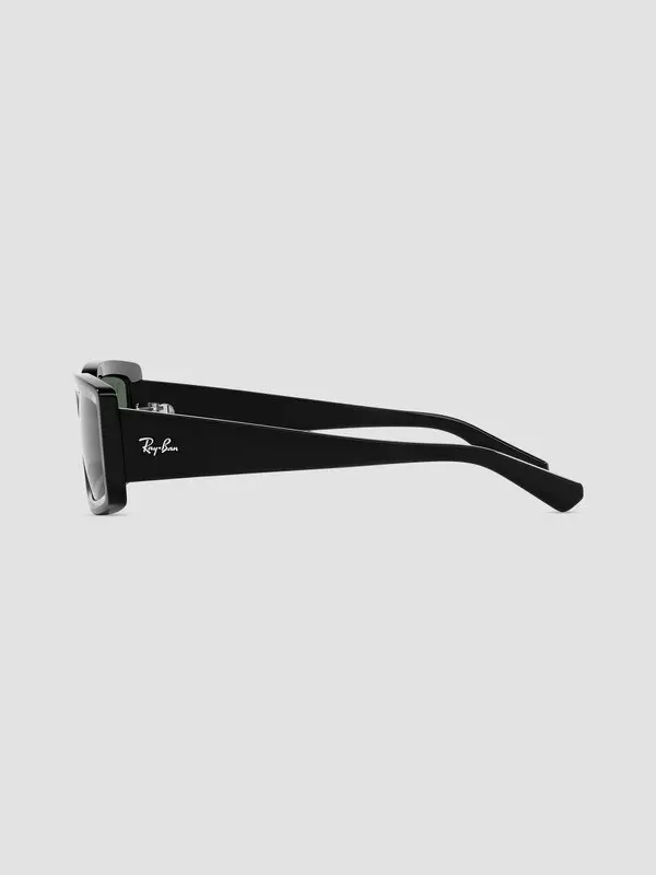 Ray-ban Rb4395 54mm Rectangular Sunglasses - Black