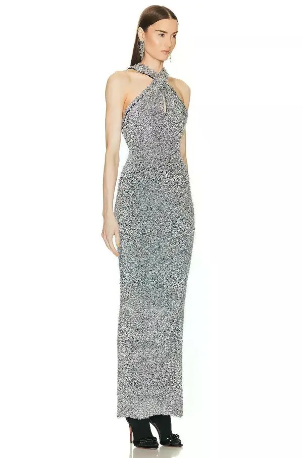 Alaïa Halter Neck Dress
