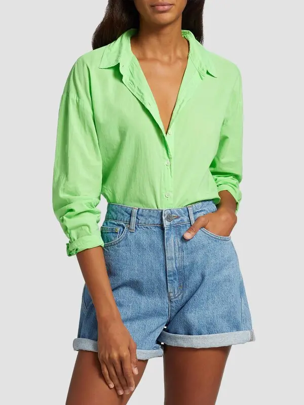 Velvet By Graham & Spencer Devyn Linen Button-front Shirt