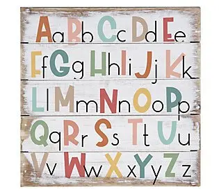 SINCERE SURROUNDINGS 8' Alphabet Pallet Petite - One-color
