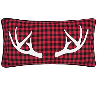 C&F HOME Woodford Antler Pillow - One-color