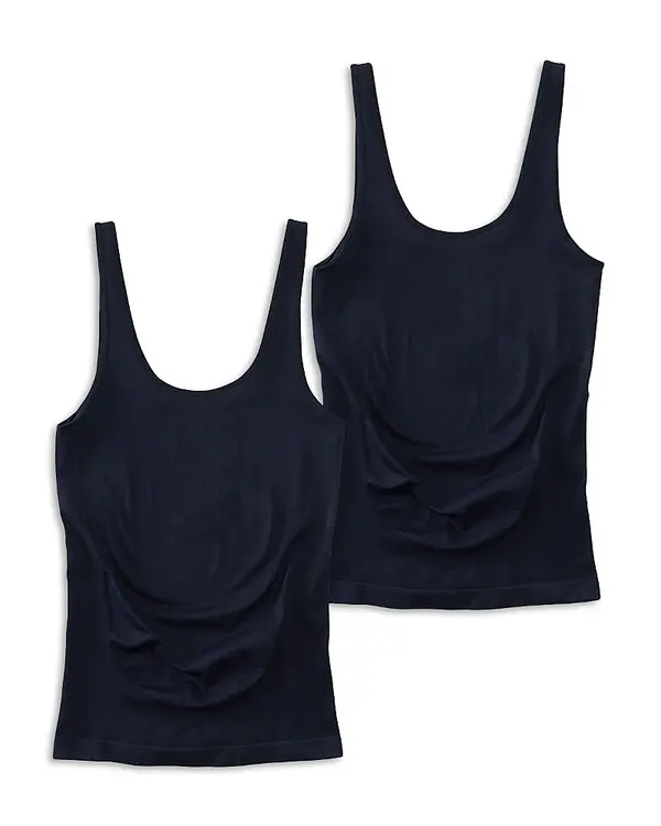 INGRID & ISABEL Seamless Maternity Cami Pack - Black