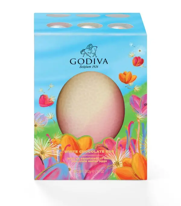 GODIVA White Chocolate Easter Egg