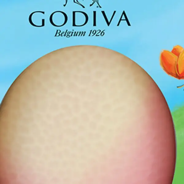 GODIVA White Chocolate Easter Egg