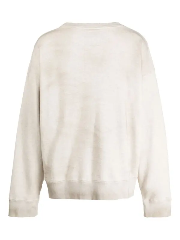 Mihara Yasuhiro Logo Print Cotton Sweatshirt