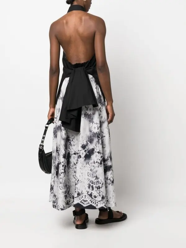MSGM Open-back Sleeveless Shirt