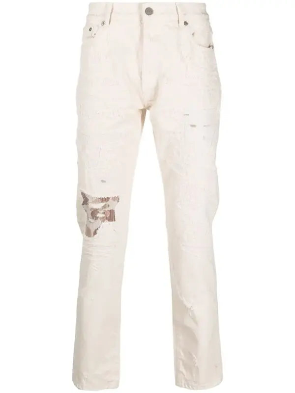 Palm Angels Patch-detail Denim Jeans