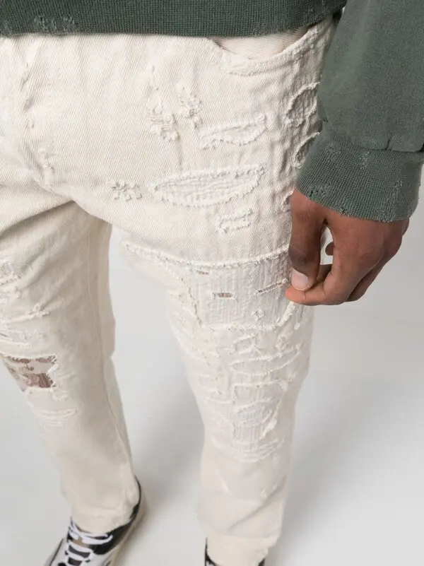 Palm Angels Patch-detail Denim Jeans