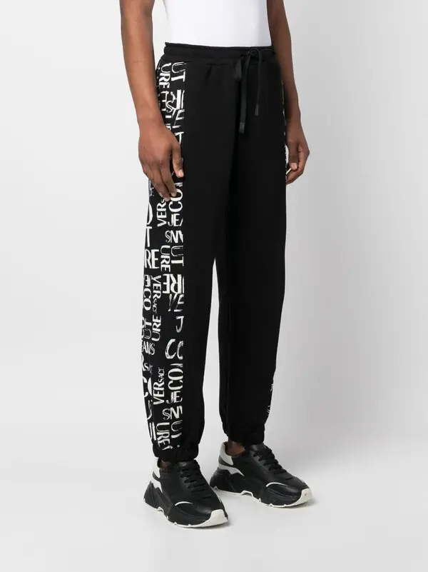 Versace Logo-print Cotton Track Pant