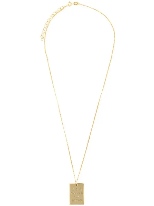 TRUE ROCKS Aaa Pass' Necklace - Metallic
