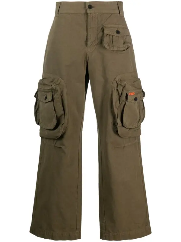 Heron Preston Logo Patch Straight-leg Trousers
