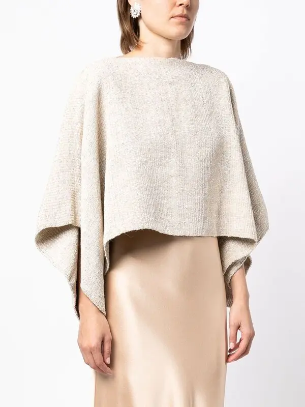 Voz Cape-style Jumper - Neutrals